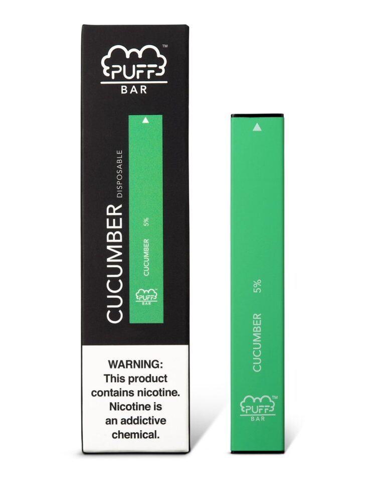 Puff Bar Cucumber Disposable Vape - Puffholic Vape