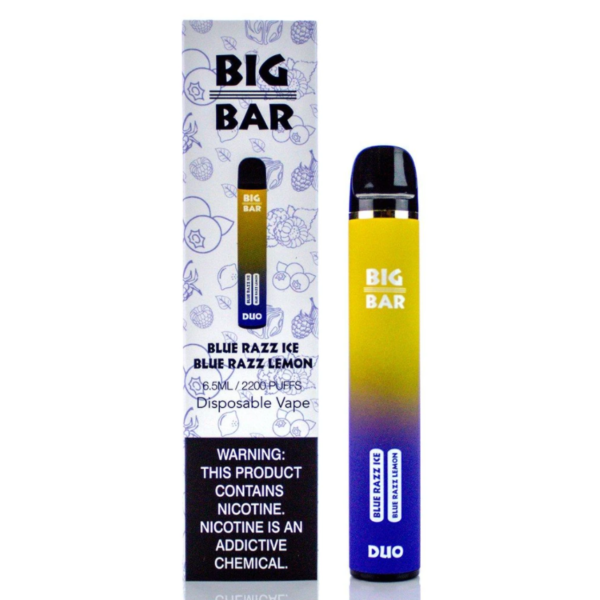 Big Bar Duo Candy Rainbow Disposable Vape - Puffholic
