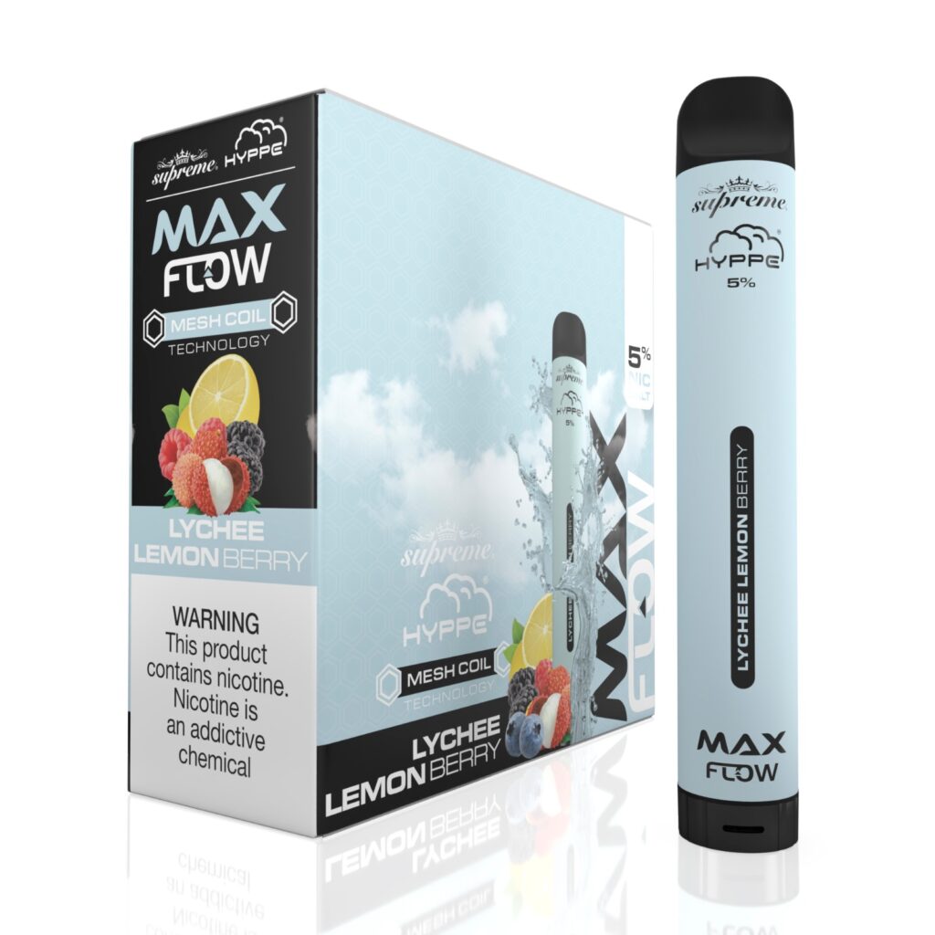 Hyppe Max Flow Lychee Lemon Berry Disposable Vape - Puffholic
