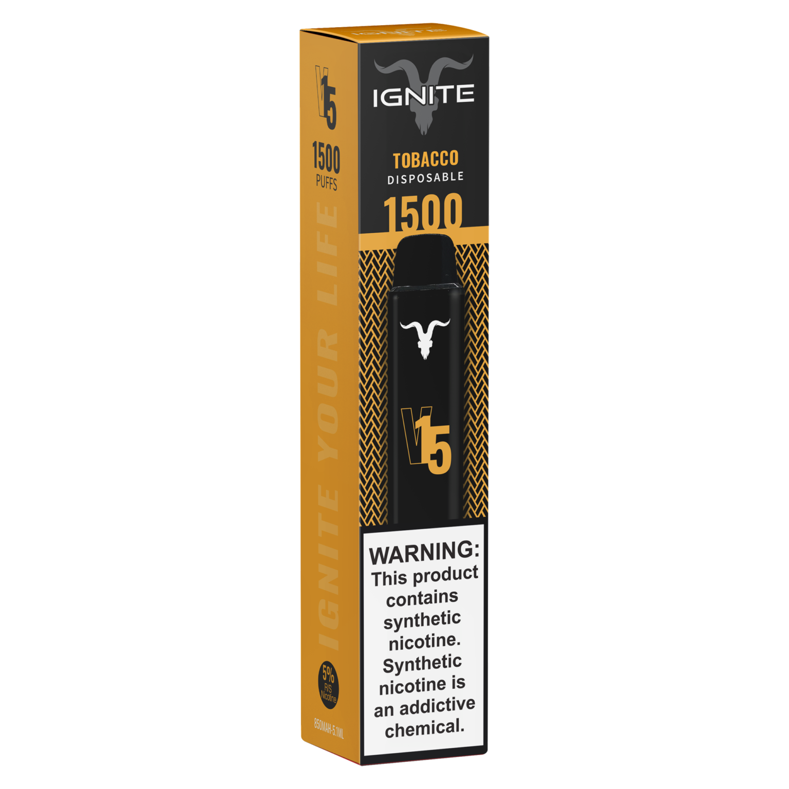 Ignite V15 Green Apple Peach Kiwi Disposable Vape - Puffholic