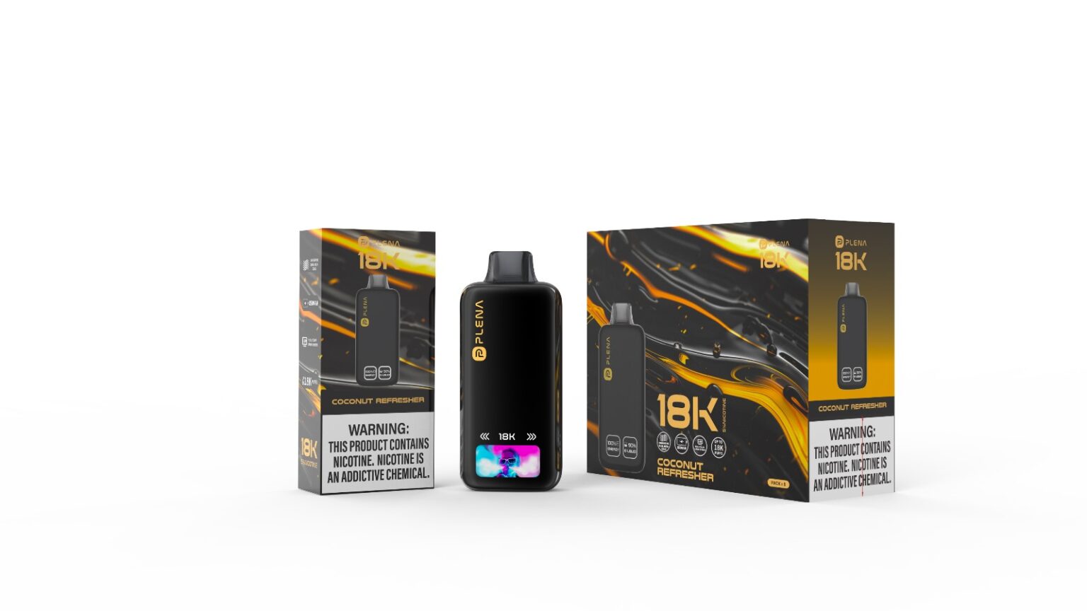 Plena 18K Coconut Refresher Disposable Vape - Puffholic Vape