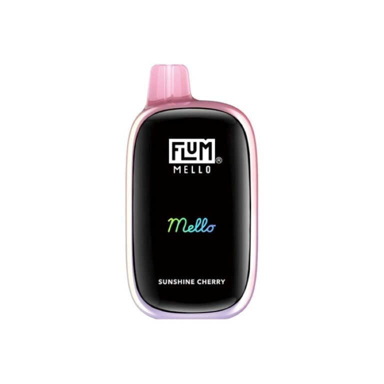 Flum Mello 20K Sunshine Cherry Disposable Vape - Puffholic Vape